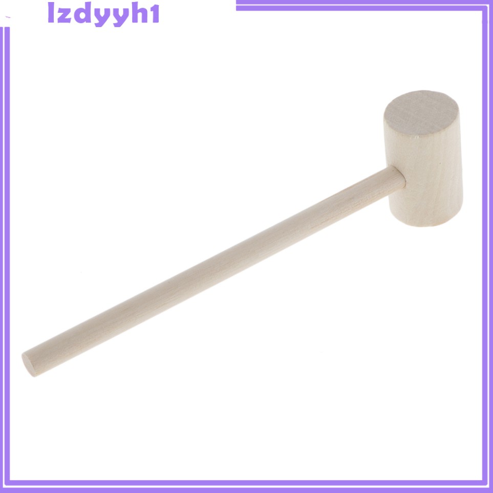 JoyDIY 30x Leather Wooden Hammer Toy Lobster Mallet Beating Gavel for ...
