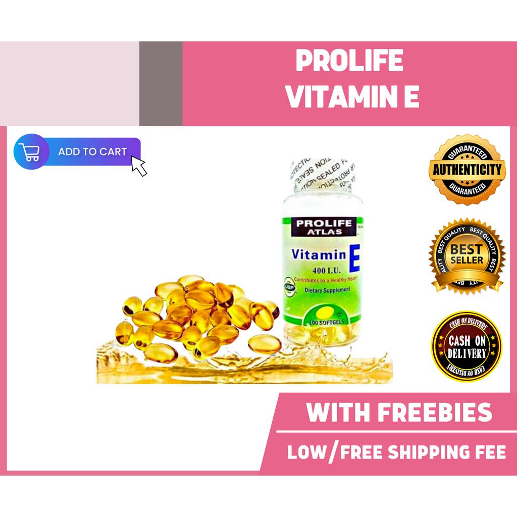 PROLIFE ATLAS VITAMIN E | Shopee Philippines