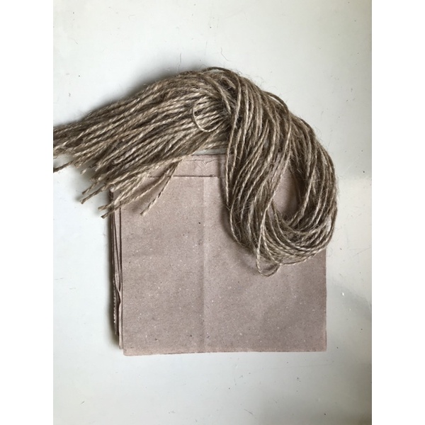 Kraft Paper / Jute String (25 pcs) | Shopee Philippines