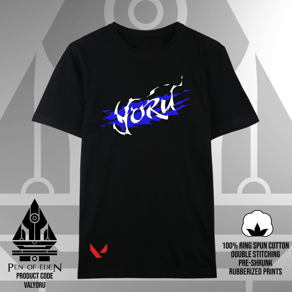 Valorant Yoru Premium Gaming Shirt - Valorant Shirt | Shopee Philippines