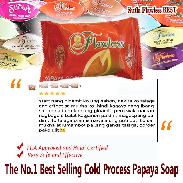 Sutla Flawless Papaya Soap FDA APPROVED | Shopee Philippines