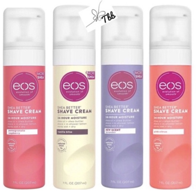 Original EOS Shea Better Shaving Cream Women Skin Care Lotion Aloe 24 ...