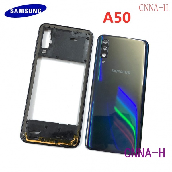 For Samsung A50 2019 A505 A505F A505DS Housing Case Middle Frame Cover ...