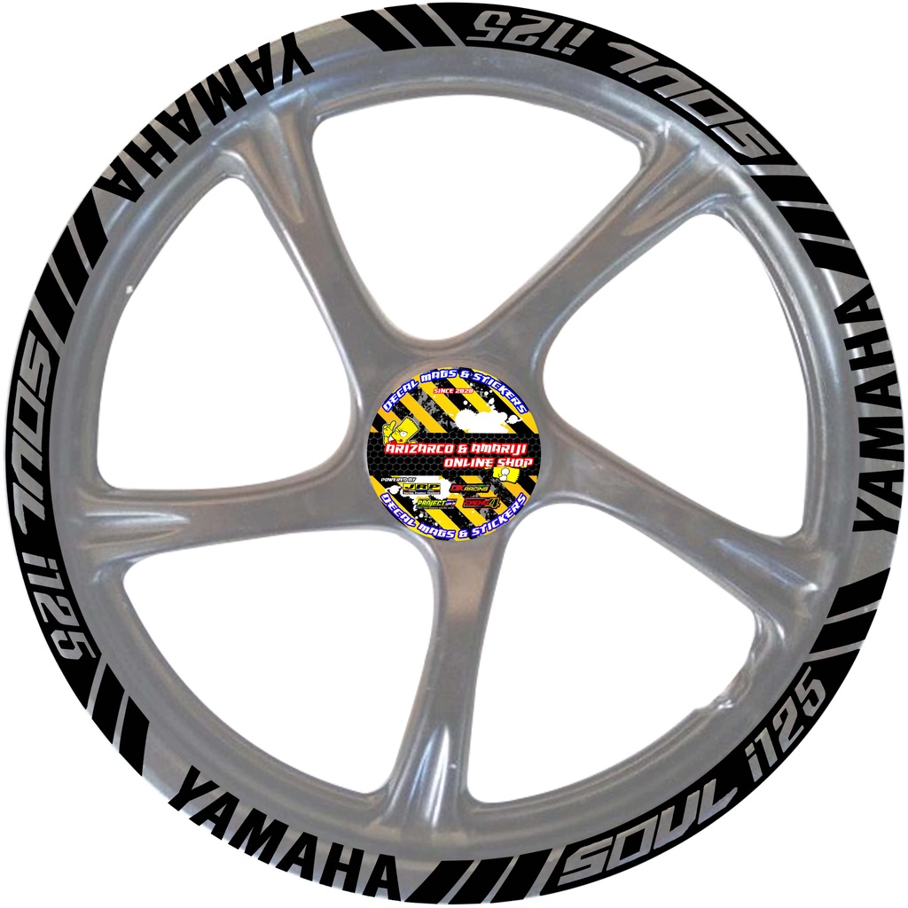 Yamaha Mio soul i 125 new decal mag sticker good for 2 mags | Shopee ...