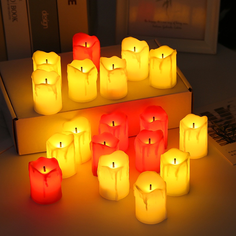 [Home Decoration]Creative LED Candle Lights / Romantic Flameless ...