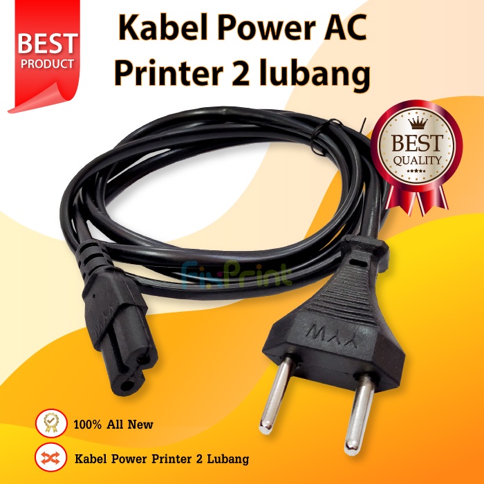 2-hole Printer Power Cable | Shopee Philippines