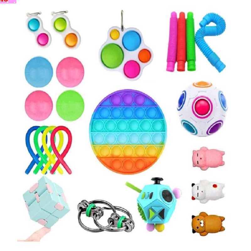 【New product】（Citytimes） Sensory Fidget Toys Set Simple Dimple Fidget ...