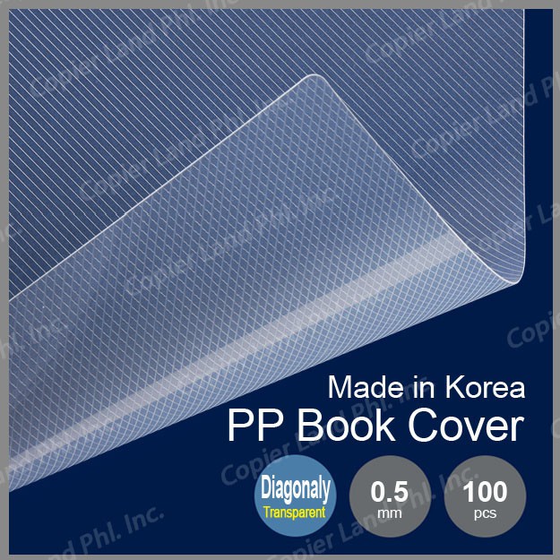 300 GSM PVC Clear Book binding Cover | Shopee Philippines