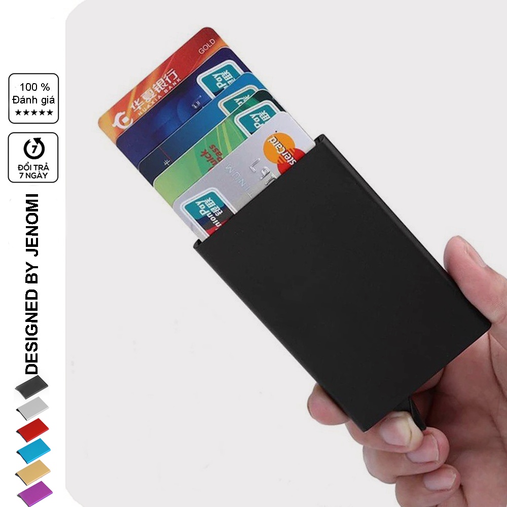 Compact multi-compartment Wallet for ATM Bank Cards, Namecards, ID ...