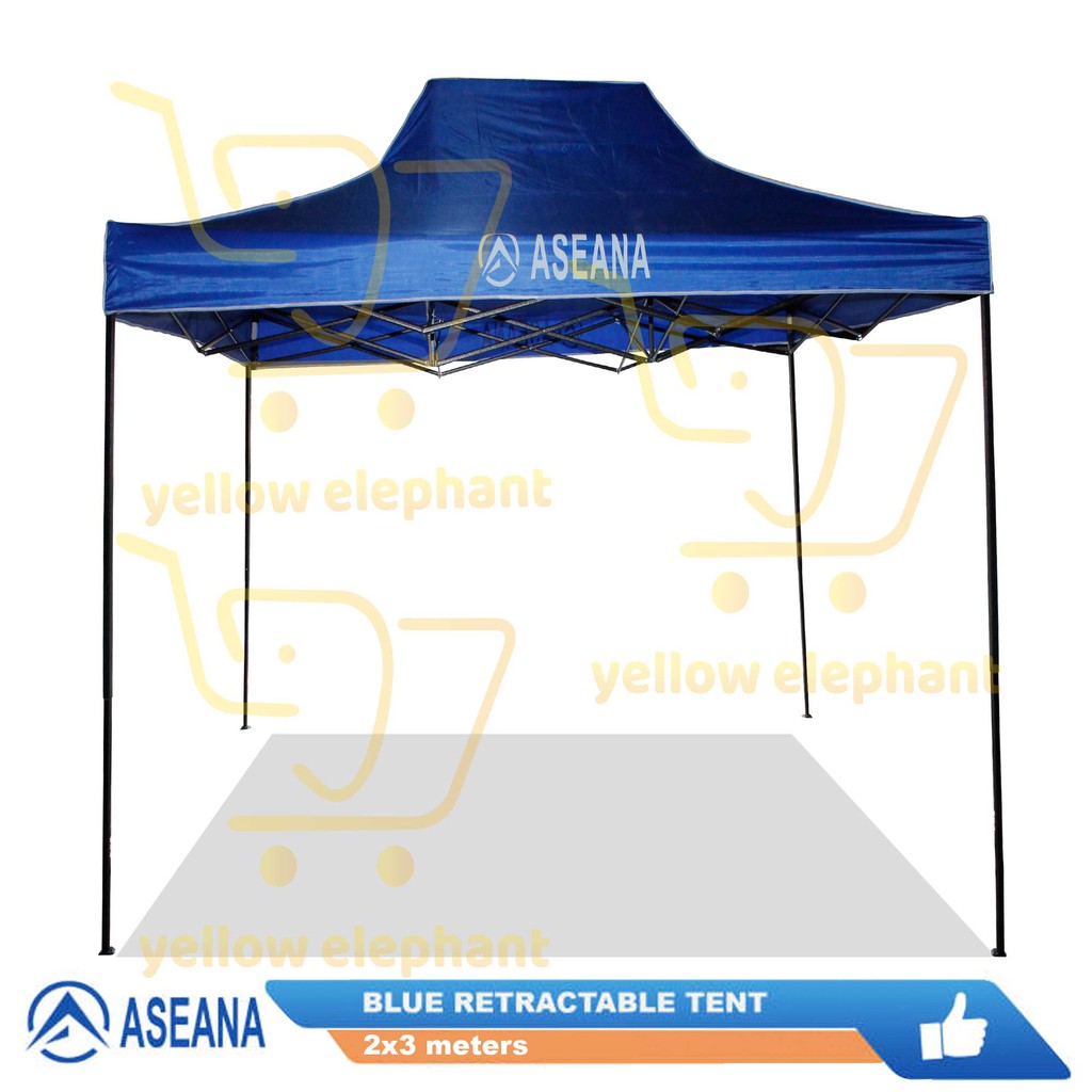 Aseana 2x3 Meter Canopy Tent/ Gazebo Retractable Tent (Frame Included ...