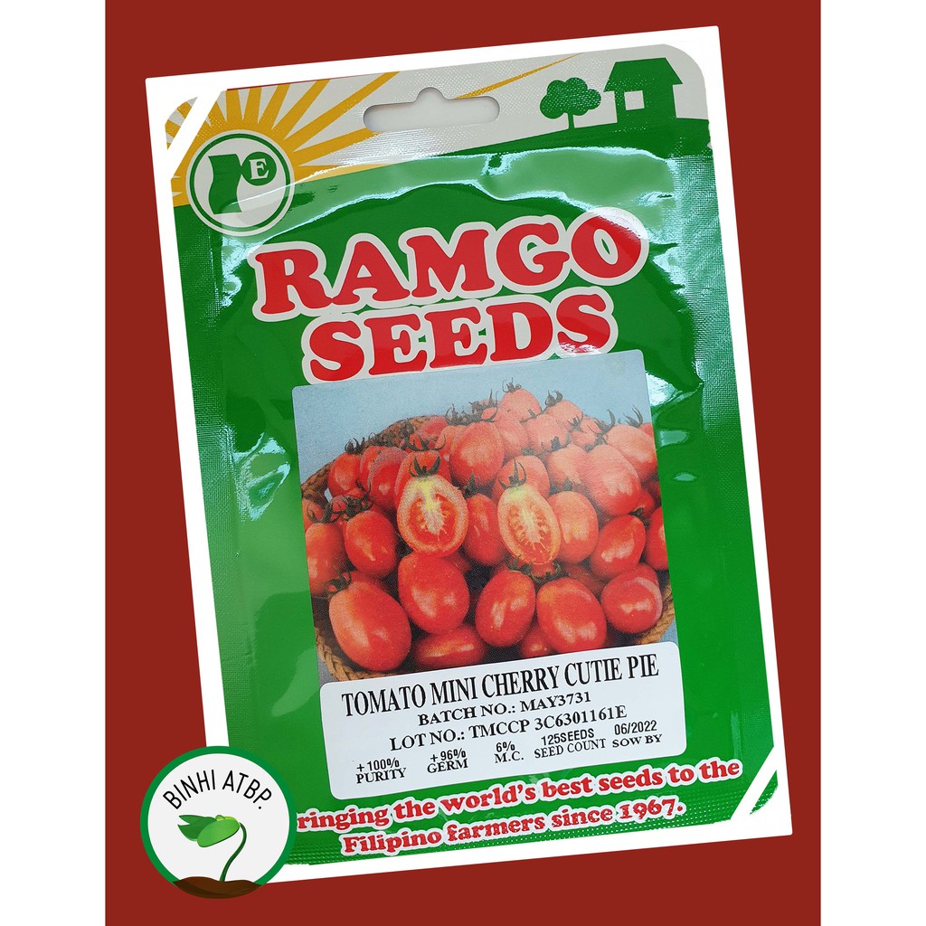 Ramgo Mini Cherry Tomato (Cutie Pie) Seeds | Shopee Philippines