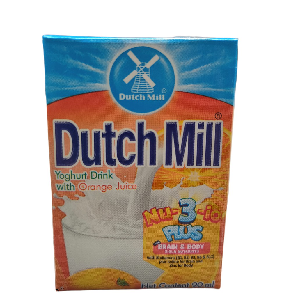 Dutch Mill Yoghurt Drink Orange 90ml | Shopee Philippines
