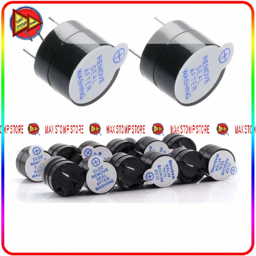 Active 5V Mini Piezo Buzzer Sound Beep Buzzer | Shopee Philippines