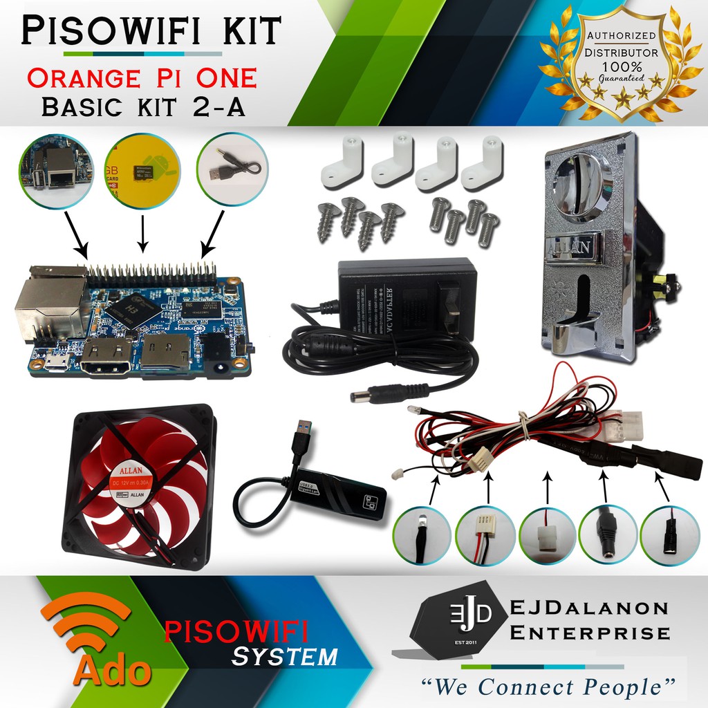 Neonds Piso Wi-Fi Kit Orange Pi One Ado Lite System with Lifetime ...