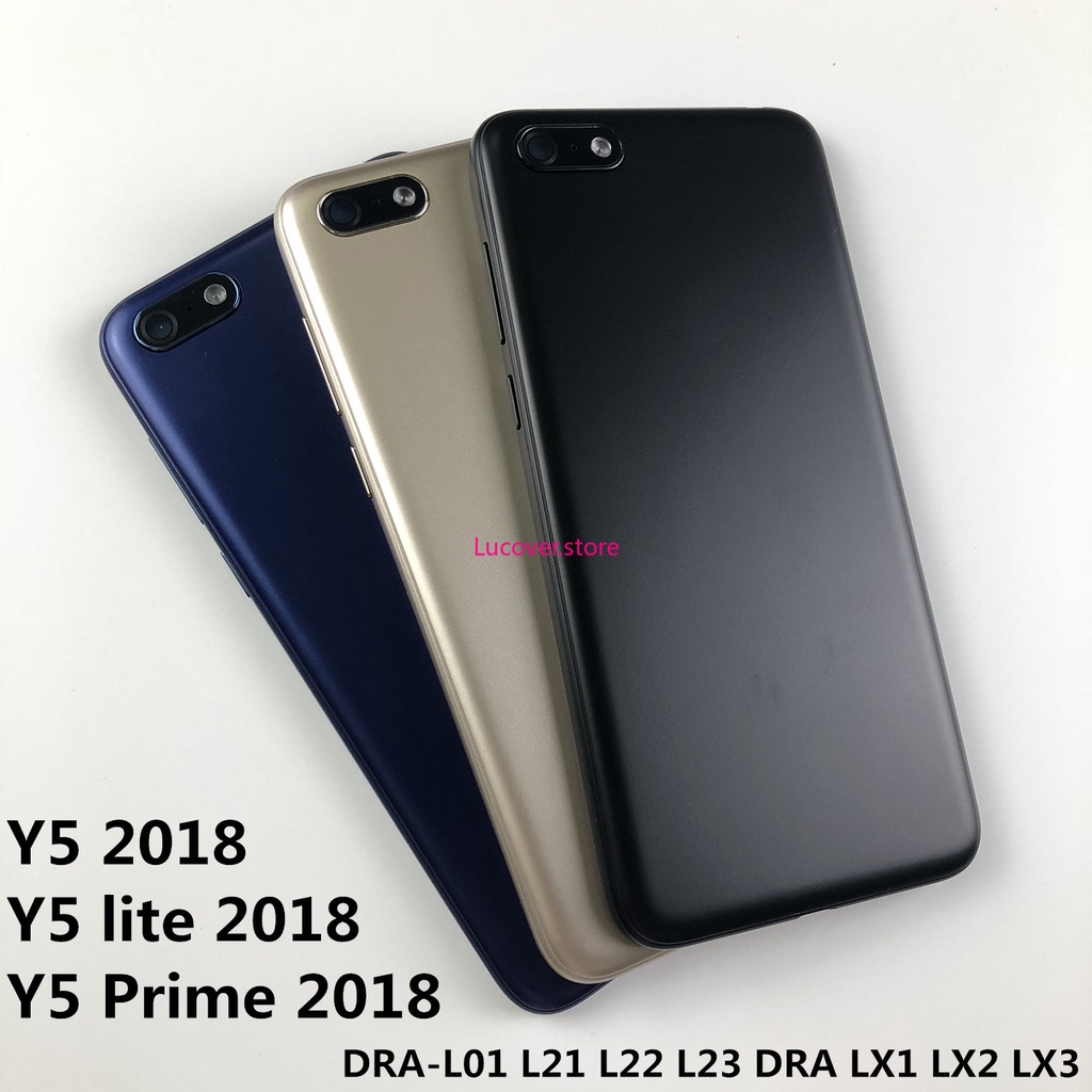 LU- For Huawei Y5 Lite Y5 Prime Y5 2018 Housing Battery Cover Back ...