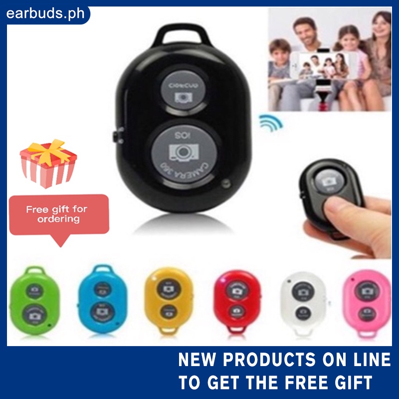 Bluetooth Remote Shutter For iPhone/Android Phone Wireless remote self ...