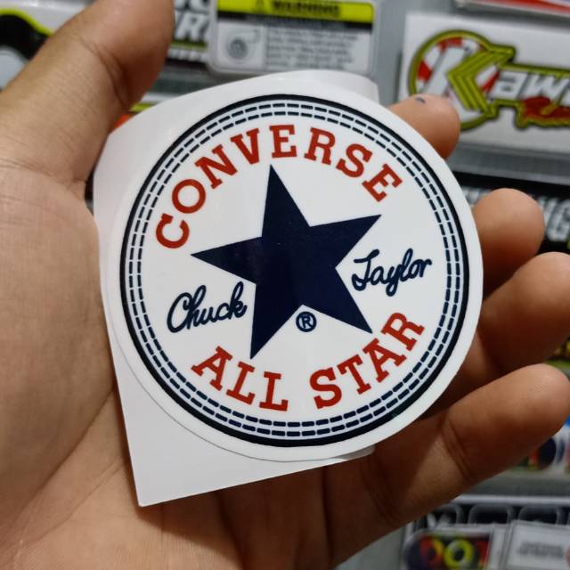 Converse print cutt Sticker | Shopee Philippines
