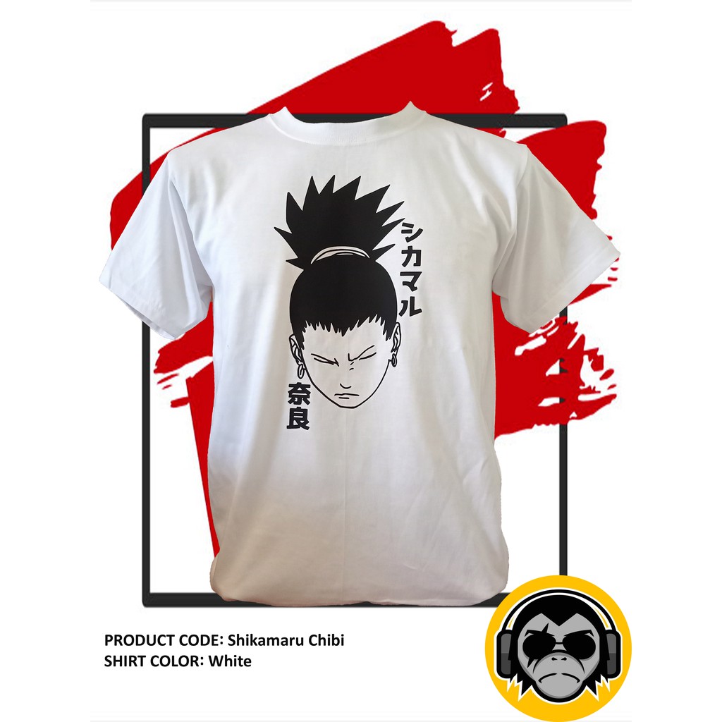 Shikamaru Nara chibi naruto anime inspired shirt | Shopee Philippines
