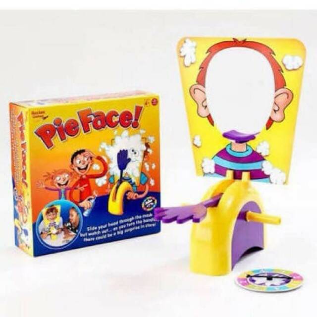 Pie Face Game - Cream Throw Toy - Running Man Educational Kids Game ...