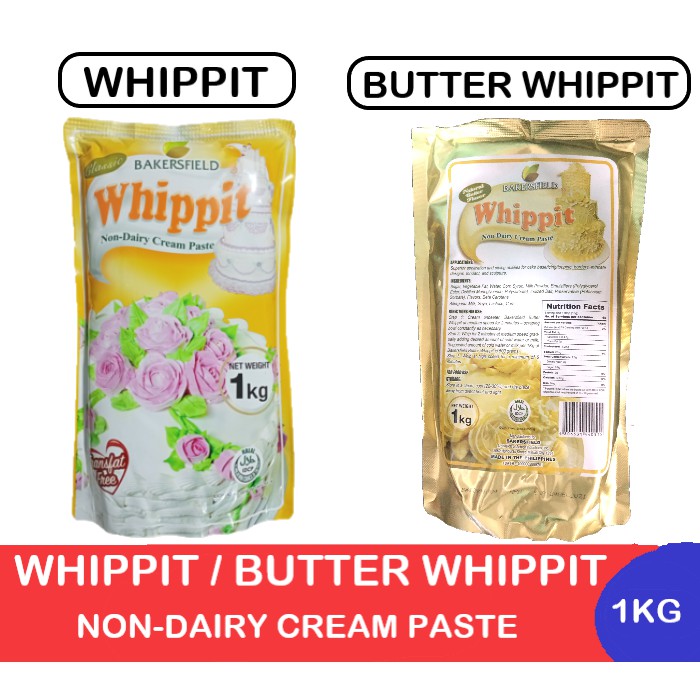 Whippit Non-Dairy Cream and Butter Whippit Paste 1KG | Shopee Philippines