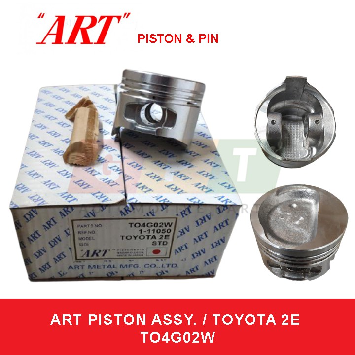 Piston Assembly for TOYOTA Corolla 1.3 2E (Big Body, Small Body ...