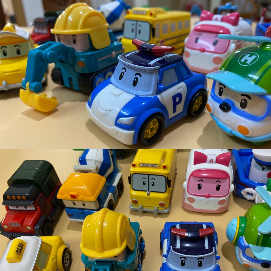 Robocar Poli Toys police car alloy car 25 models 29 models full set Roy ...