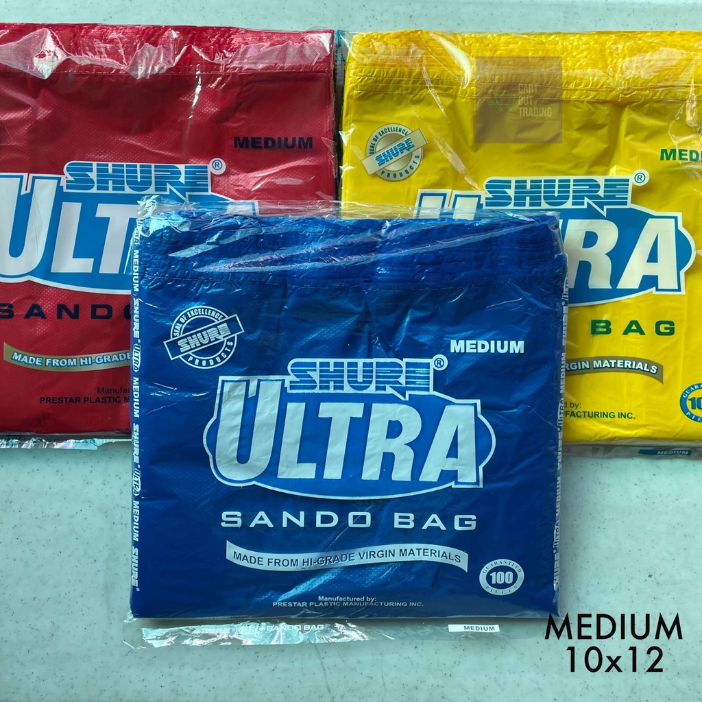 Plastic Sando Bag - Shure Ultra 100 pcs per pack (Medium / Large ...