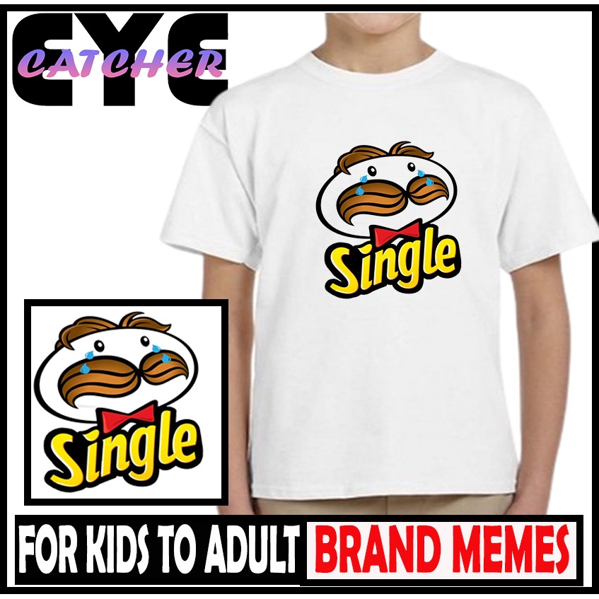 Funny Brand Memes Trendy Graphic Tees for Kids to Adult | Shopee ...