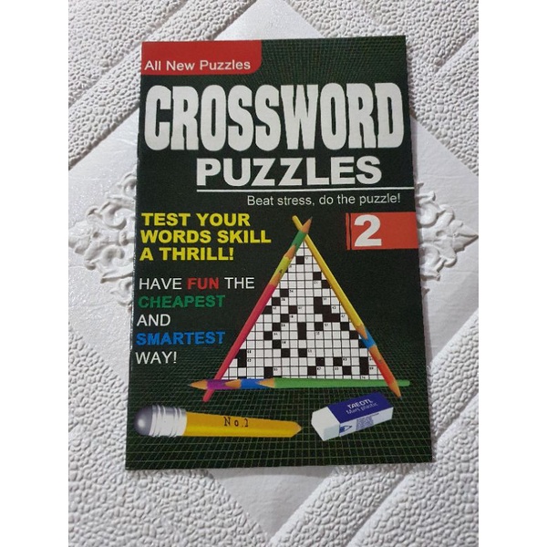 CROSSWORD Puzzles book 2 | Shopee Philippines