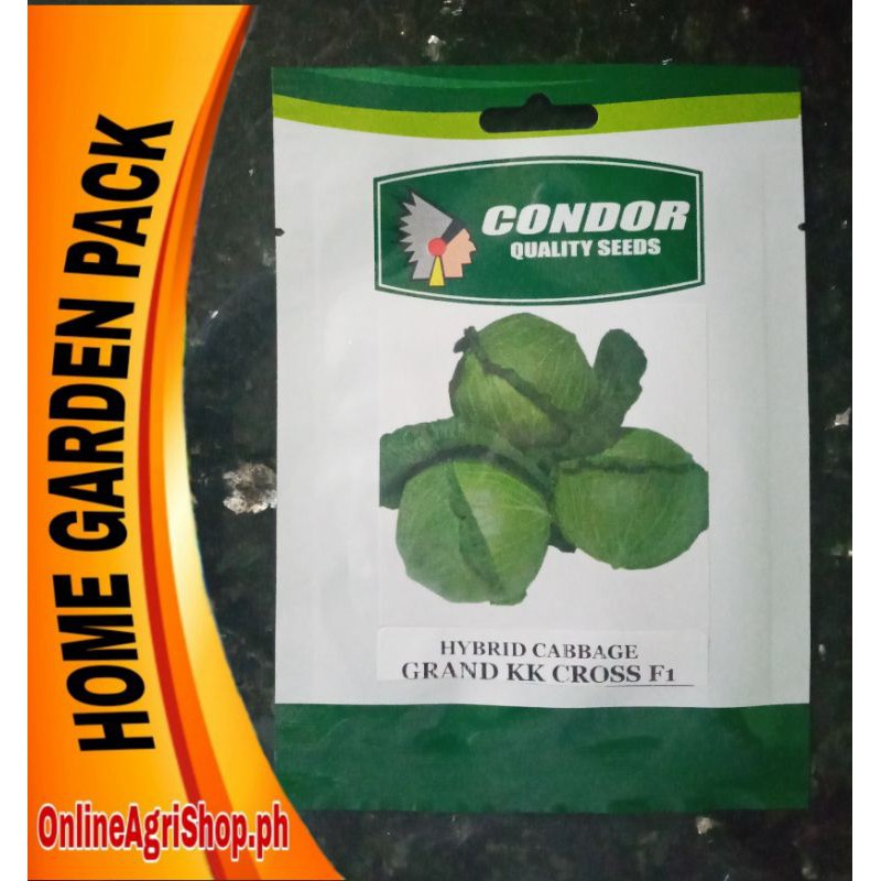 GRAND KK CROSS HYBRID CABBAGE F1 ( 1 GRAM PACK ) BY CONDOR SEEDS ...