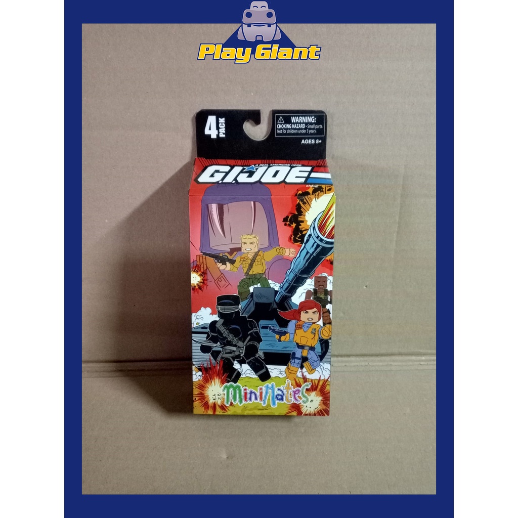 G.I. Joe A Real American Hero Minimates Box Set | Shopee Philippines