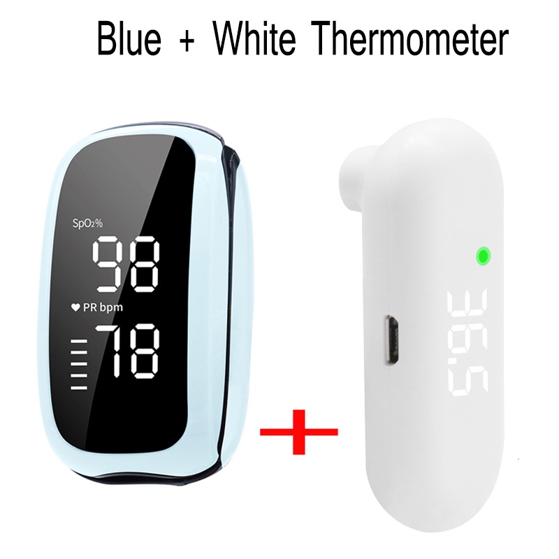 Pulse Finger Oximeter Rechargeable USB Blood Oxygen Level Accurate ...