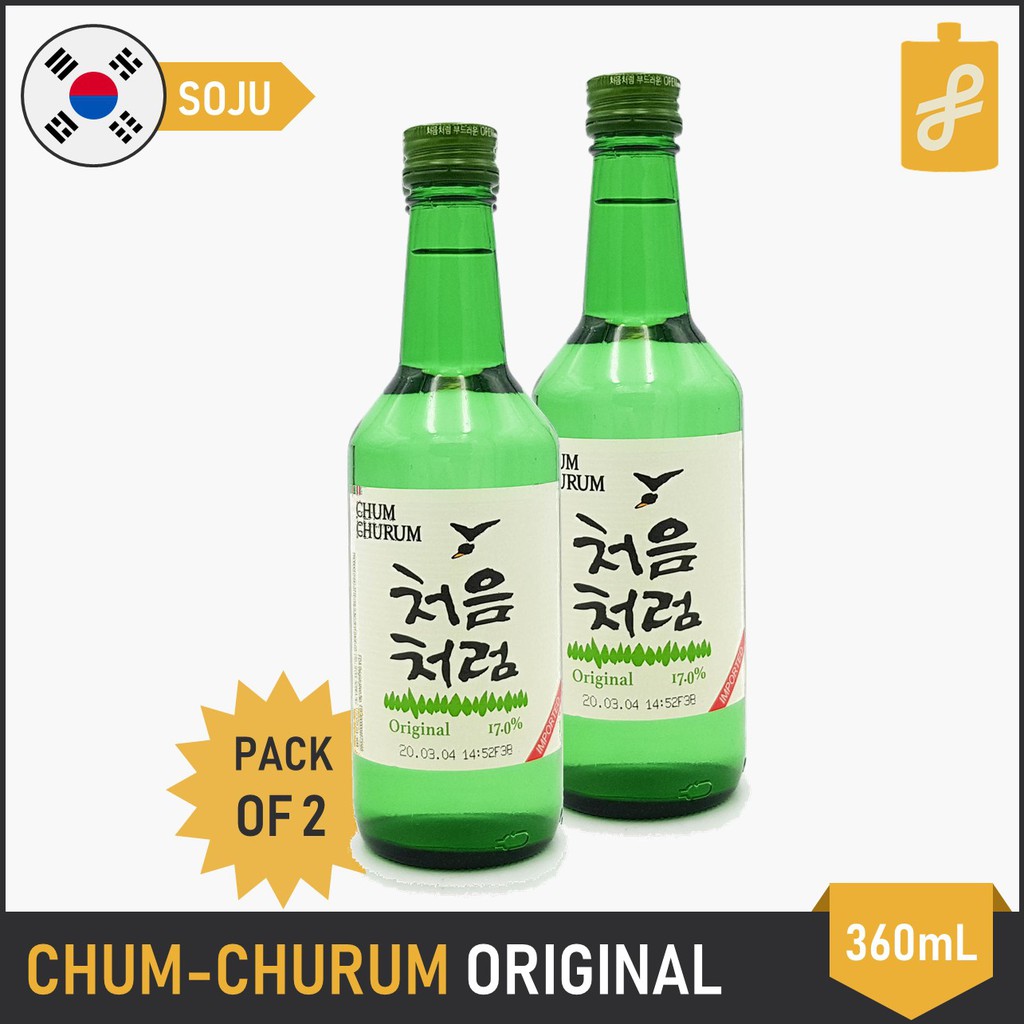 Jinro, Chum Churum, So Nice Assorted Korean Soju | Shopee Philippines