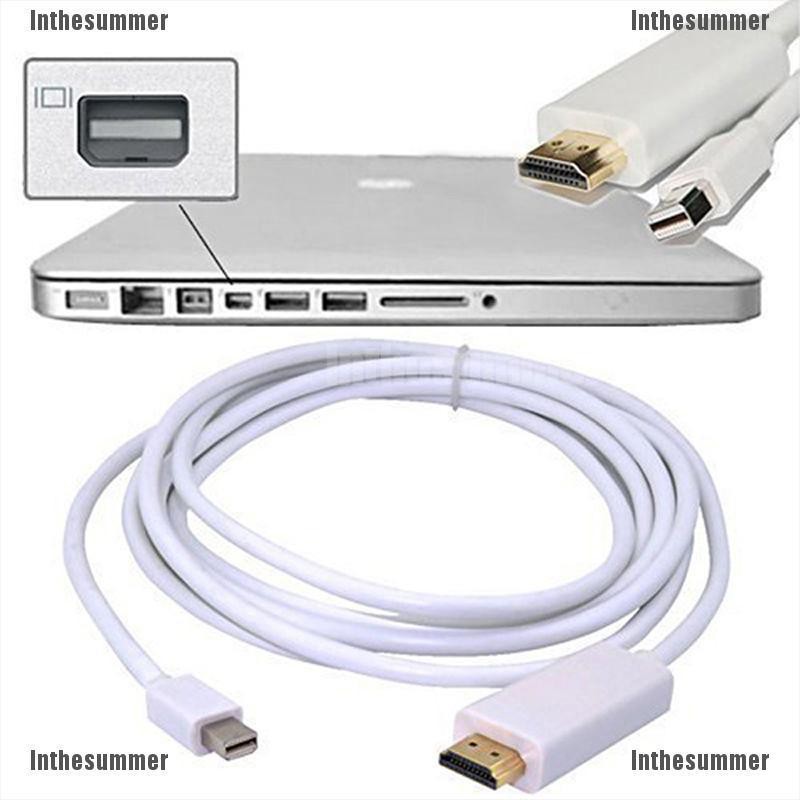 Inthesummer Mini Display Port To Hdmi Tv Av Hdtv Adapter Digital Cable ...