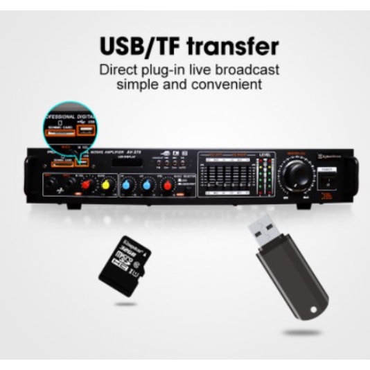 Megapro FT STAR Stereo Mixing Power Amplifier with Equalizer and ...