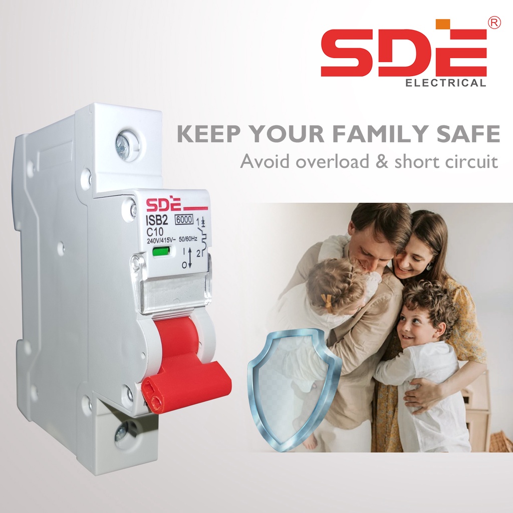 SDE MINI BREAKER (ISB2 SERIES) | Shopee Philippines