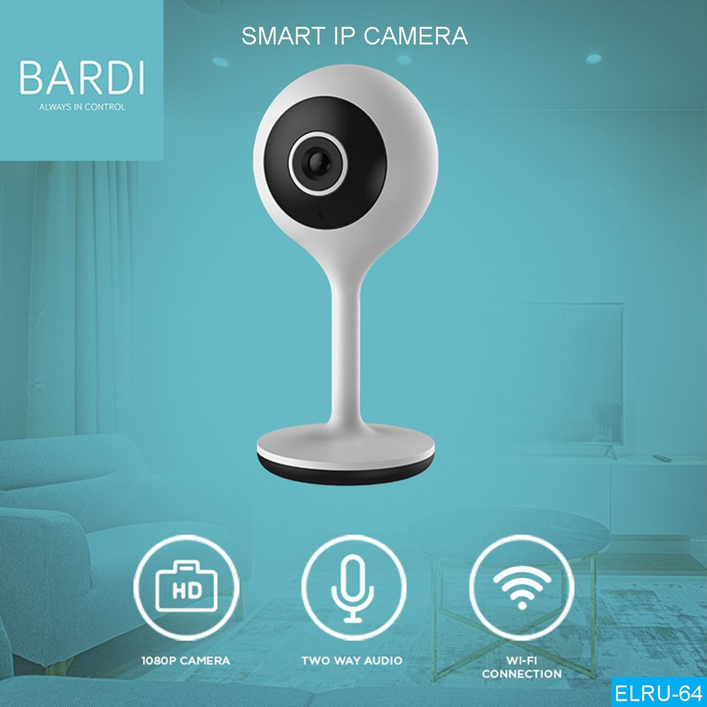 Bardi SMART IP CAMERA Static Wifi IP CAMERA IoT Home Automation 1080p ...