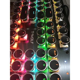 T-Wolf T70 True Mechanical gaming keyboard high-end gaming keyboard for ...