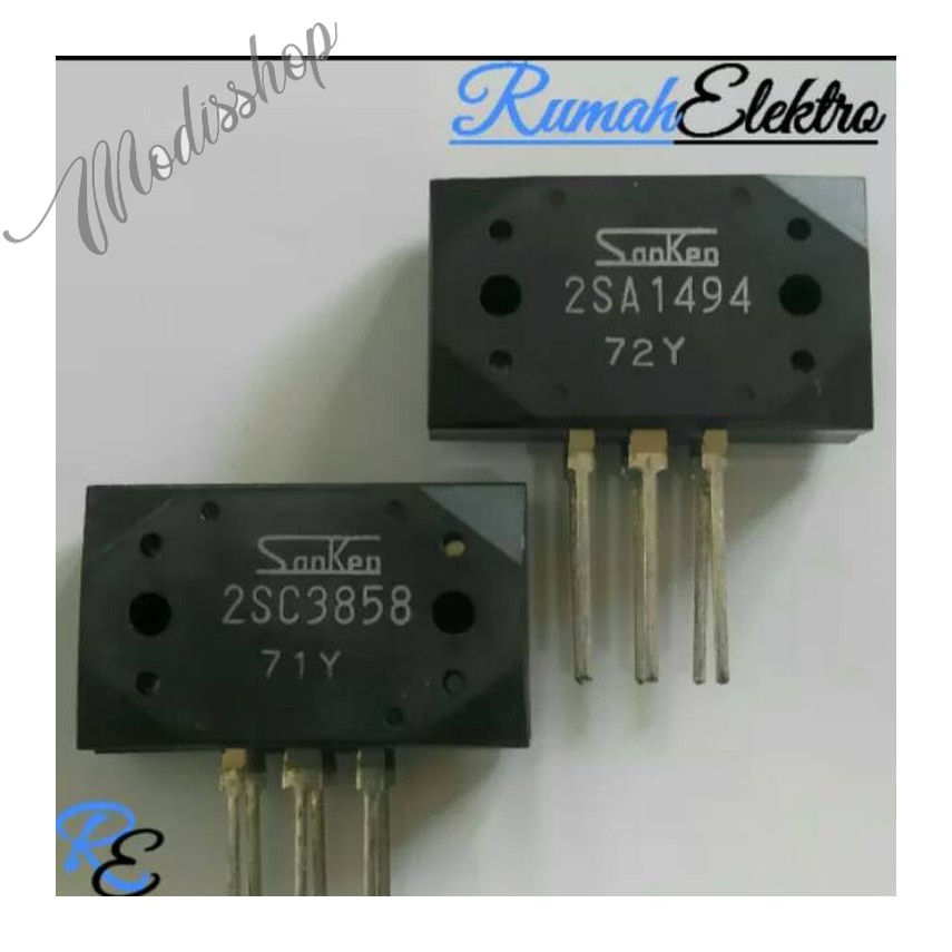 Sanken Transistor 2sc3858 And 2sa1494 Ori | Shopee Philippines