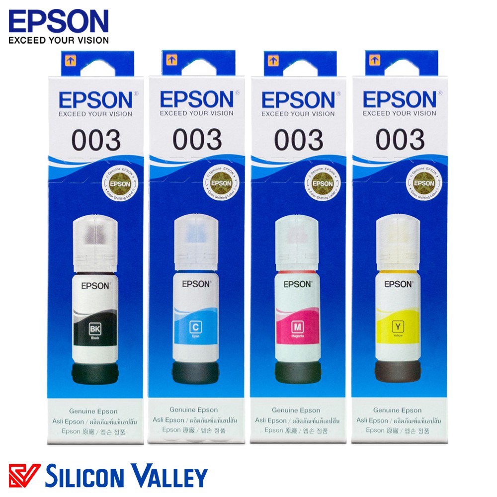 Epson 003 Original Ink Bottles | Shopee Philippines