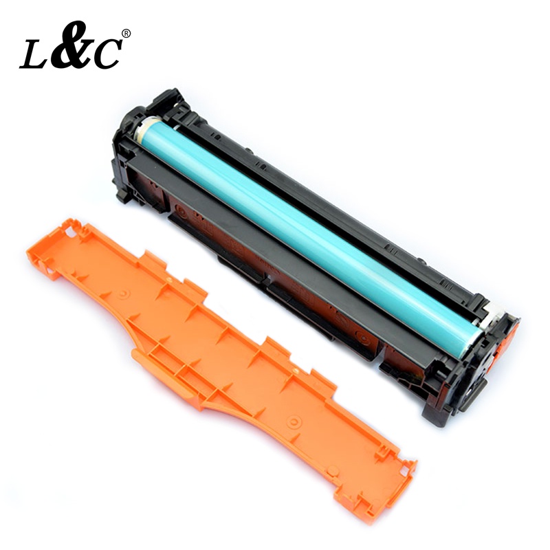 L&C Toner Cartridge CF410A/CF411A/CF412A/CF413A Black Cyan Magenta Yellow For HP Printer ...