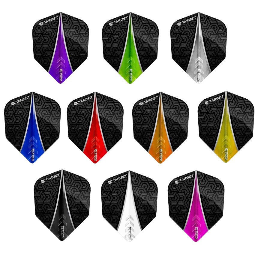 15pieces TARGET DARTS Ultra Pin Pro 100 Microns Flights No6 Dart ...