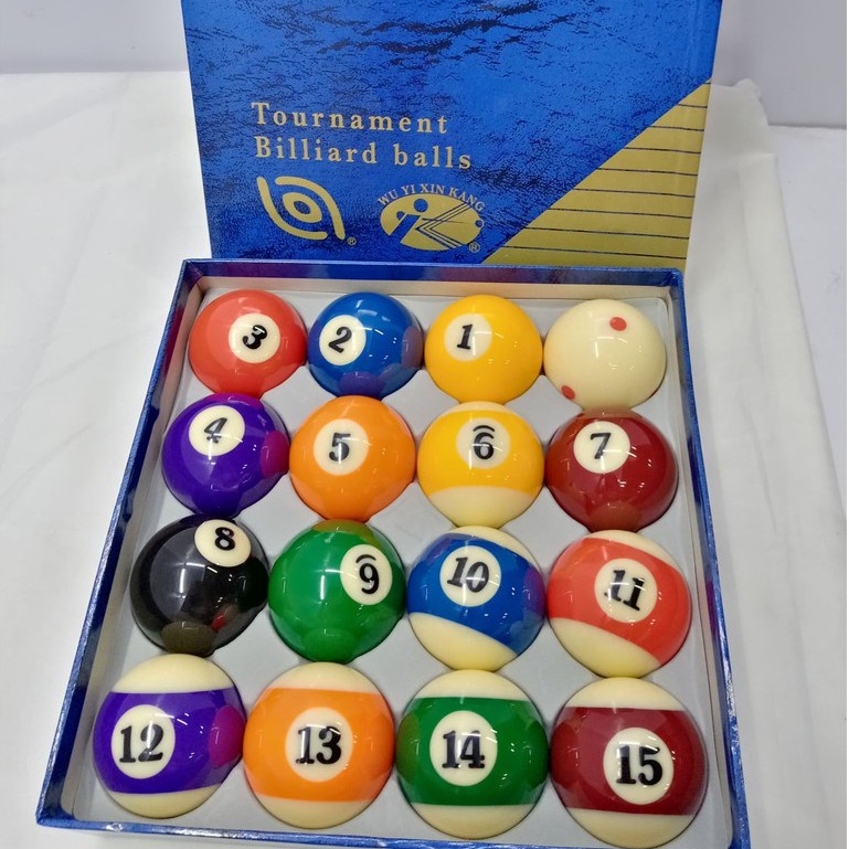 K PRO (WU YI XIN KANG)(2 1/4inches) BALL SET/BOLA NG BILAYARAN (ABLP ...