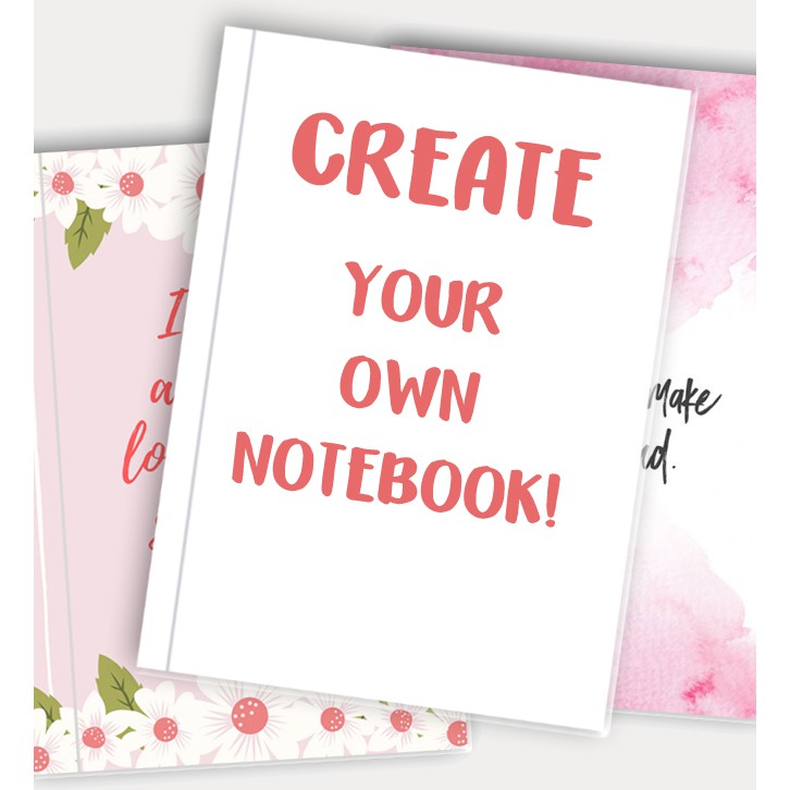 CUSTOMIZED NOTEBOOK (COD) WE CREATE YOUR OWN DESIGNS! | Shopee Philippines