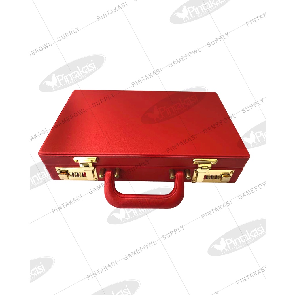 Tari Case Ordinary RED (Medium) 36 pcs Tari Blade Capacity for Gamefowl ...