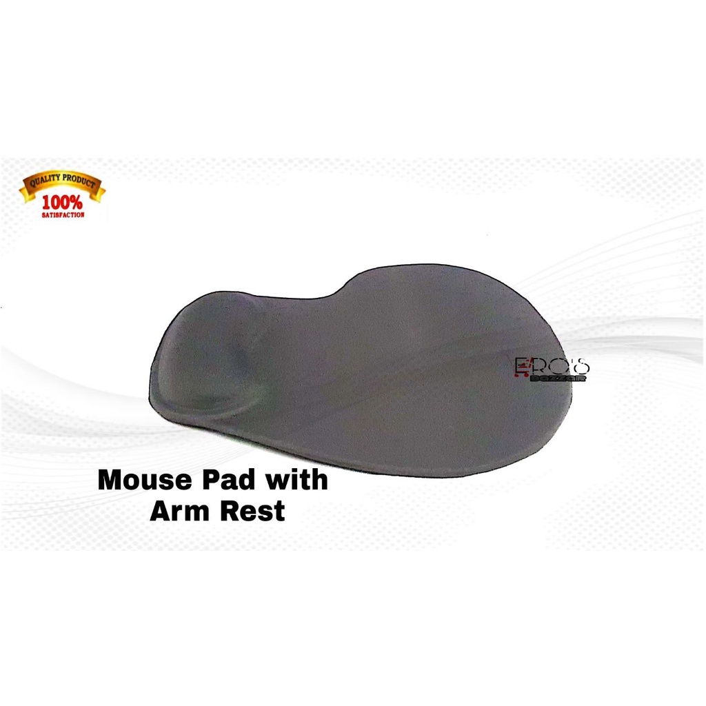 Wrist Armrest Mouse Pad (Ergonomic Fabric) | Shopee Philippines
