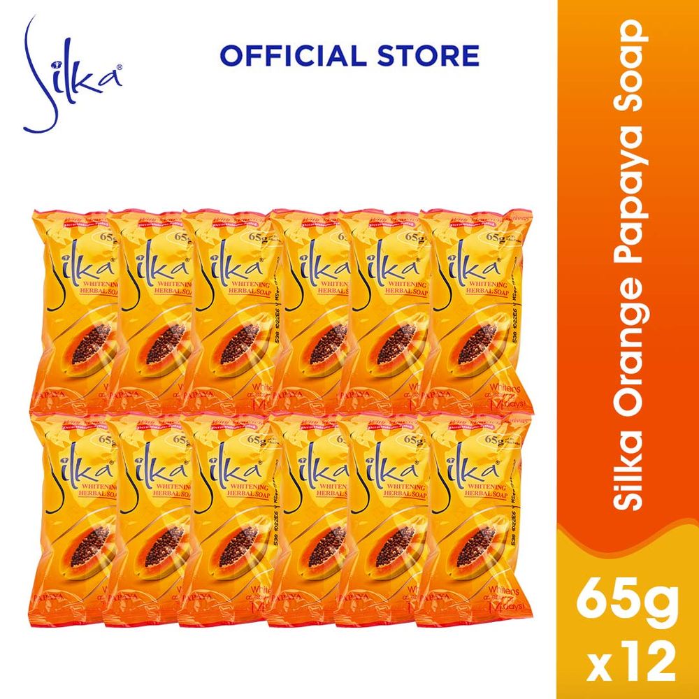 Silka Orange Soap 65g Train by 12's | Shopee Philippines