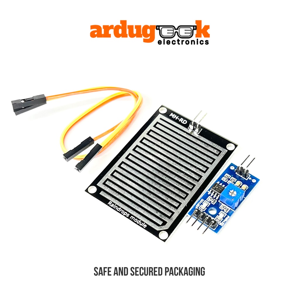 Rain Raindrops Sensor LM393 Digital Weather Reporting IoT Humidity ...