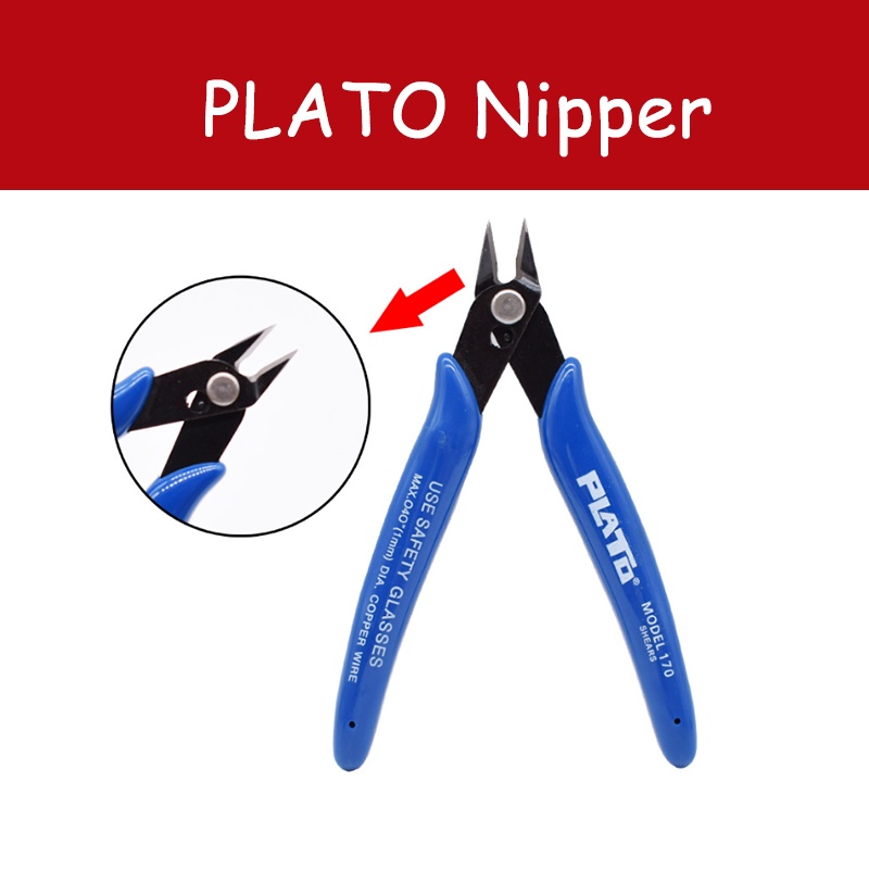 Plato Nipper Cutter Gunpla Gundam Model Kit Military Hobby Tool ...