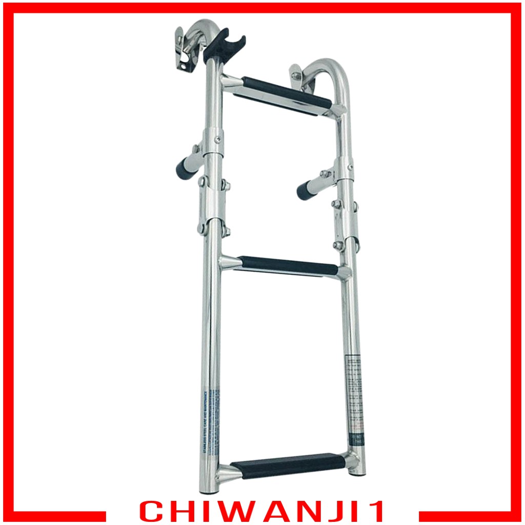 [CHIWANJI1] 3 STEP OVER STAINLESS STEEL BOAT YACHT LADDER SWIM STEP ...